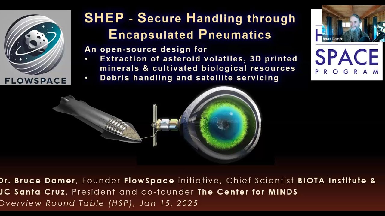 SHEP for Human Space Program-Overview Round Table by Dr. Bruce Damer ...