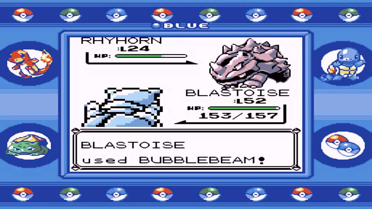 Pokemon Blue (GB) walkthrough - Team Rocket HQ - YouTube