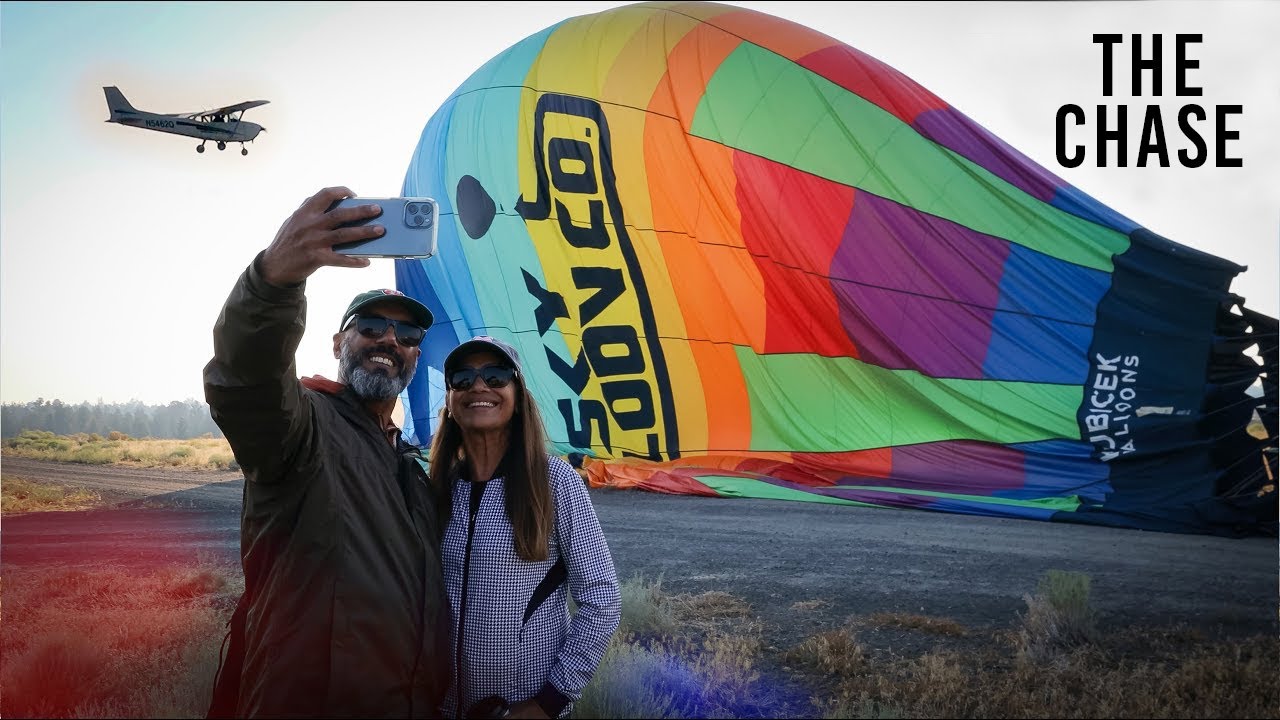 How to Chase a Hot Air Balloon - YouTube