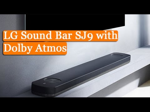 SJ9 ~ LG Sound Bar | Dolby Atmos - YouTube