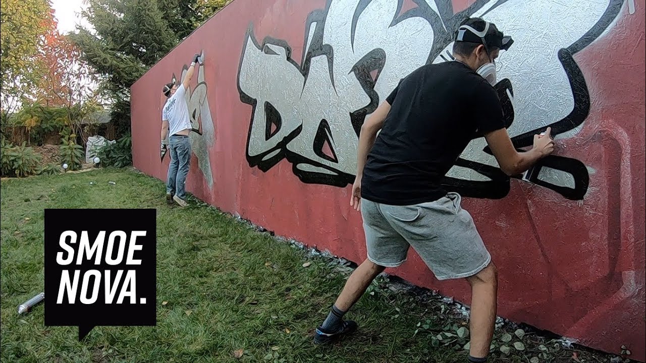 1 vs. 1 Graffiti SPEED Challenge | DOKE vs. SMOE - YouTube