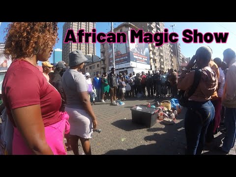 Unbelievable African Magic Performed In Johannesburg MTN Taxi Rank Live ...