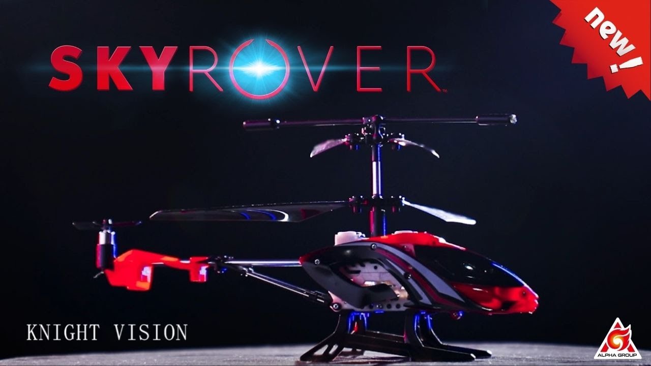 INDOOR RC HELICOPTER FLIGHT｜ Knight Vision with brand new body design ...