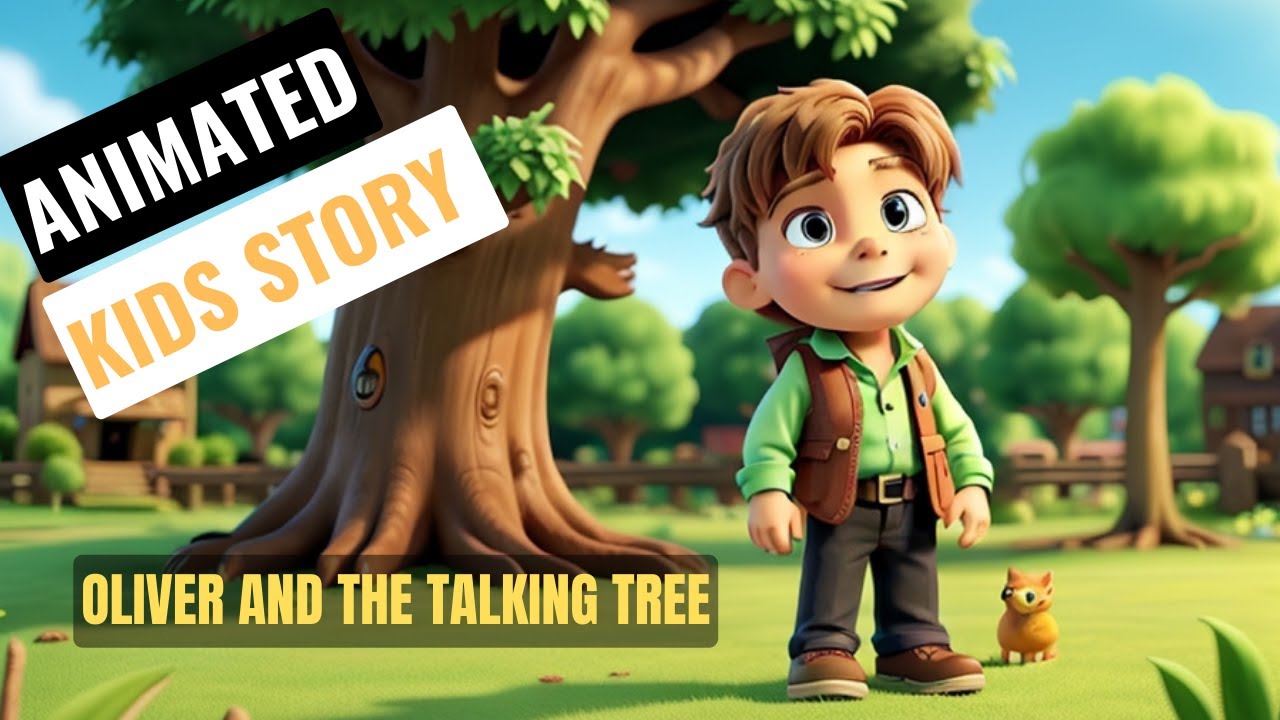 Oliver and the Talking Tree | Story for Kids #kidsstories #story # ...