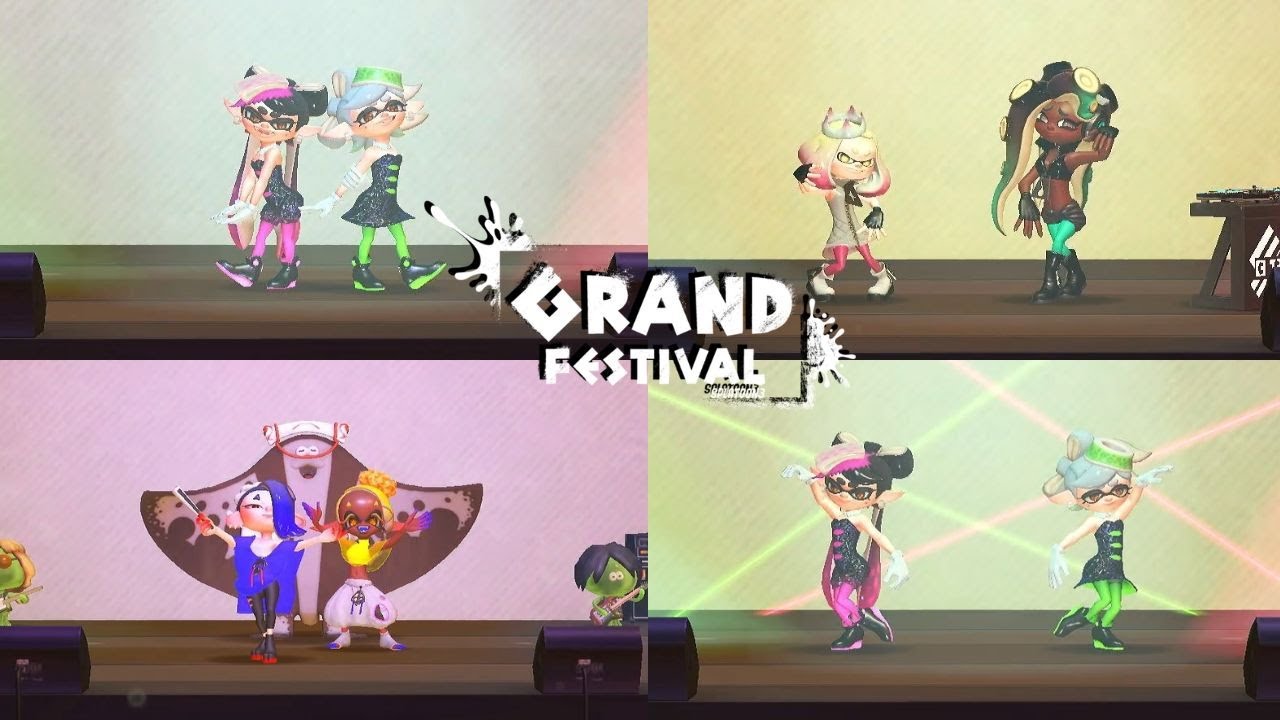 All Grand Festival Seashell Stage performances by Deep Cut, The Squid ...