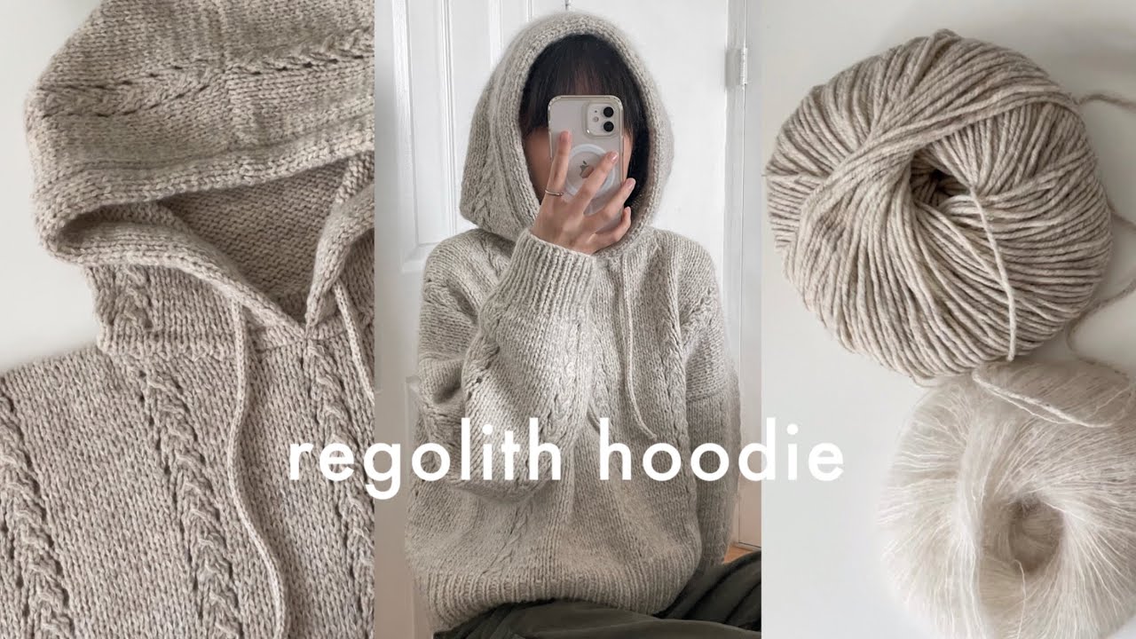 knitting | 풍덩한 후드에 뛰어들자 풍덩 | Regolith Hoodie (sub) - YouTube