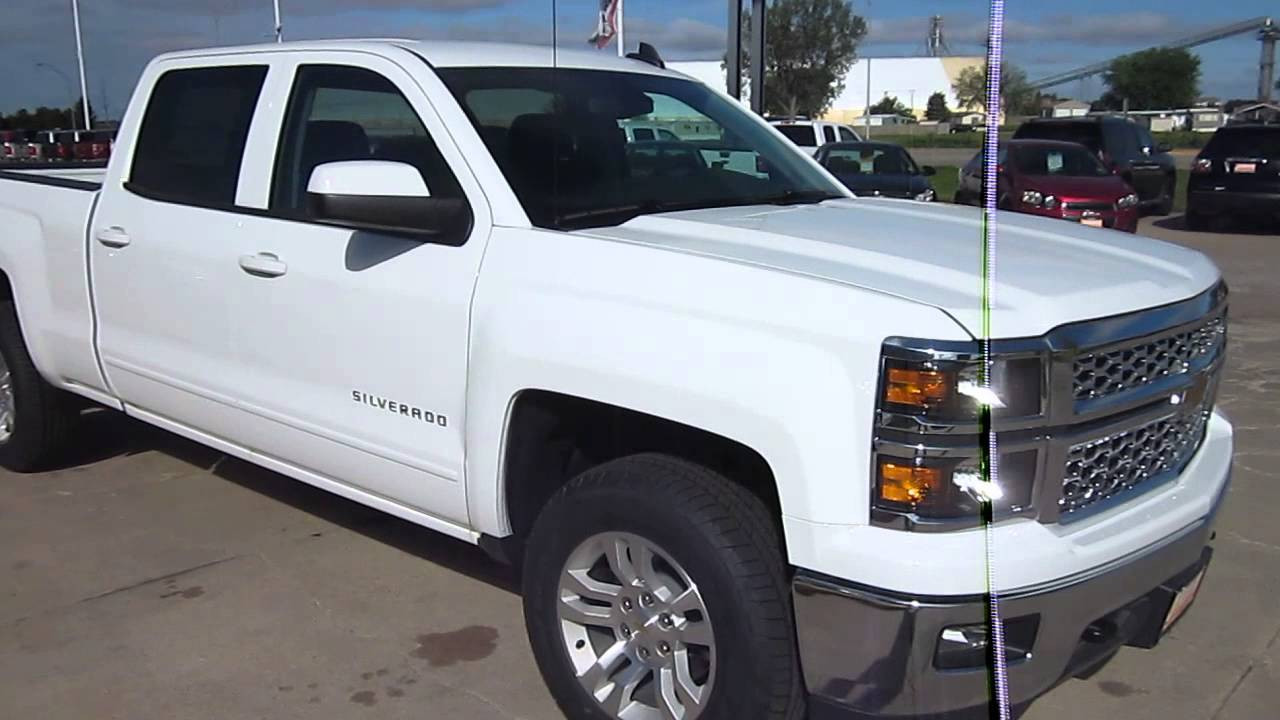 2015 White Chevy Silverado 1500 LT - YouTube
