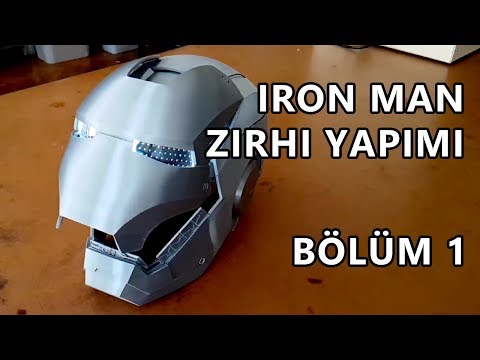 Iron Man Zırhı Yapımı - Bölüm 1: Kask - ÇEKİLİŞ VAR