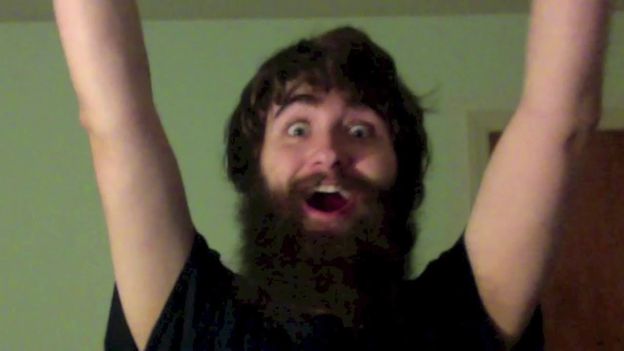 The Crazy Dancing Beard Man! - YouTube