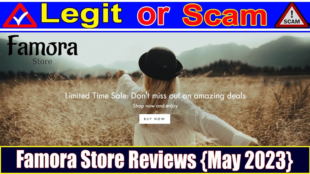 Famora Store Reviews (May 2023) Is It Legit Or Scam? Watch Video ...