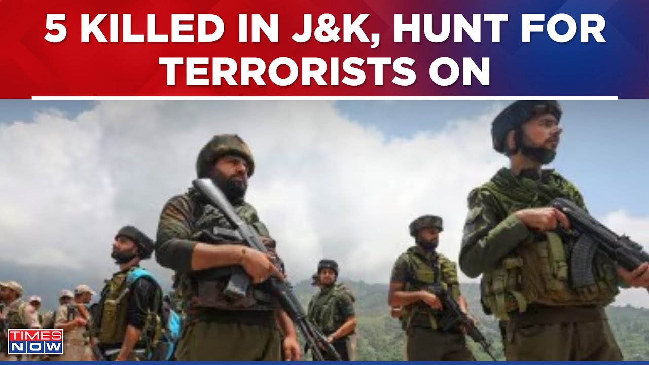 Kathua Terrorist Attack: 5 Killed In Jammu And Kashmir, Hunt For ...