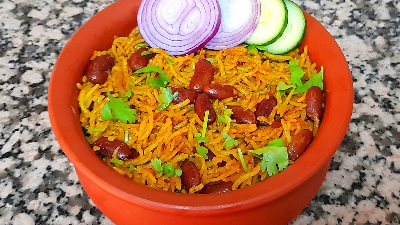 சுவையான ராஜ்மா பிரியாணி /Rajma Biryani Recipe in Tamil/Kidney Beans ...