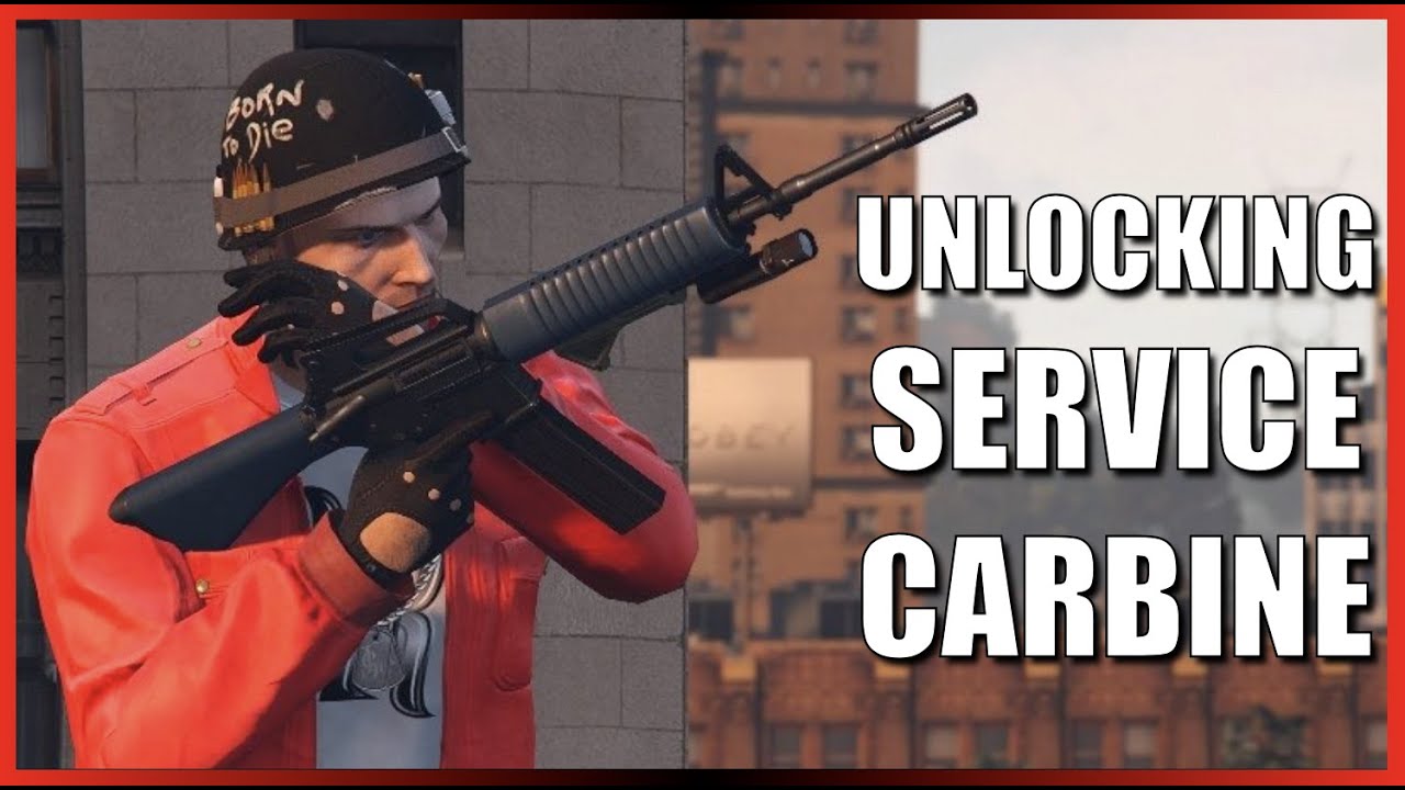 Unlocking Service Carbine M16, Mods & Gameplay - YouTube