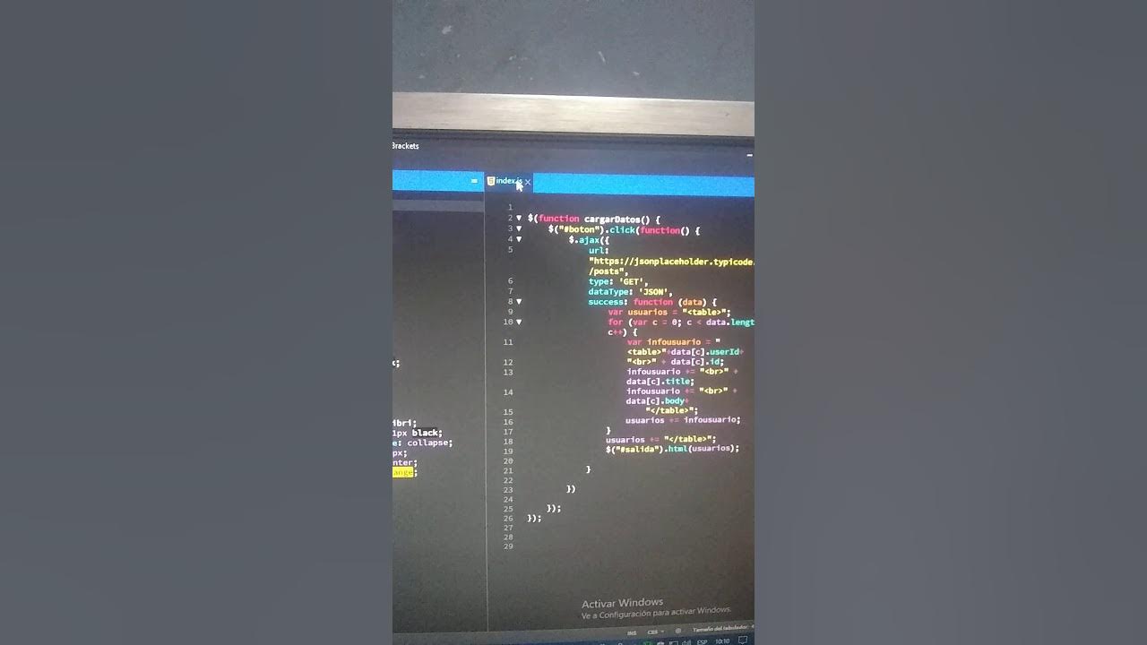CONSUMIENDO UN API REST con Jscript, Jquery y AJAX. - YouTube