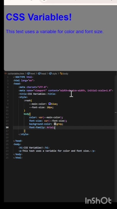 Css Variables Custom Properties Explained Css Variables Cursor