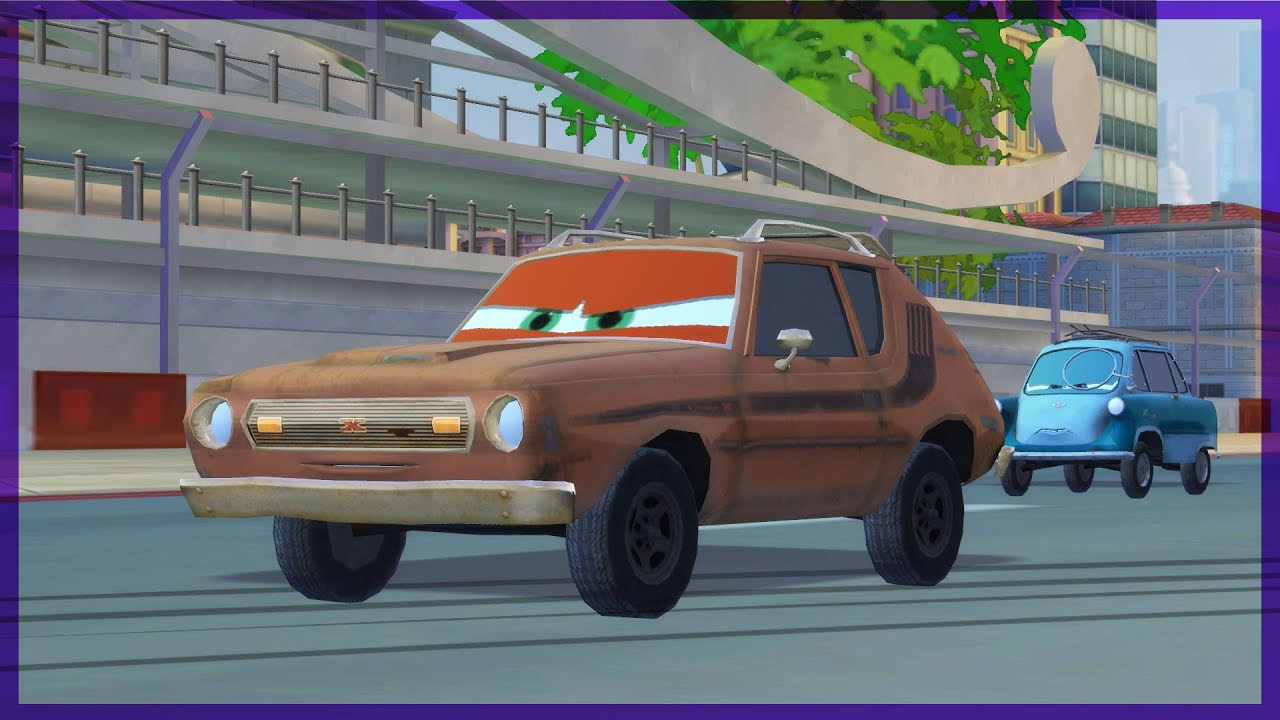 Cars 2 The Video Game | Grem - Buckingham Sprint - YouTube