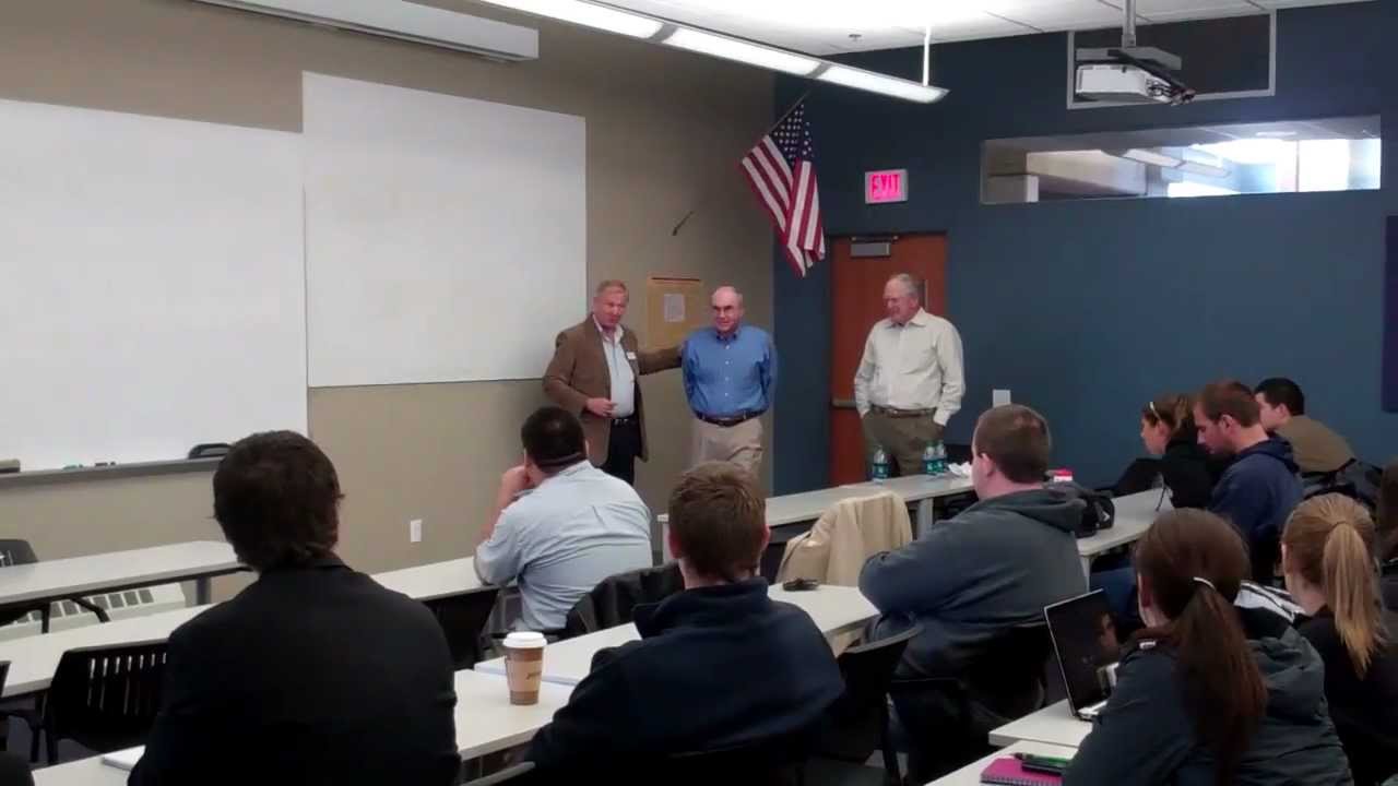 Scott Coor introduction of Vic Helmig and Bob Loechel - YouTube