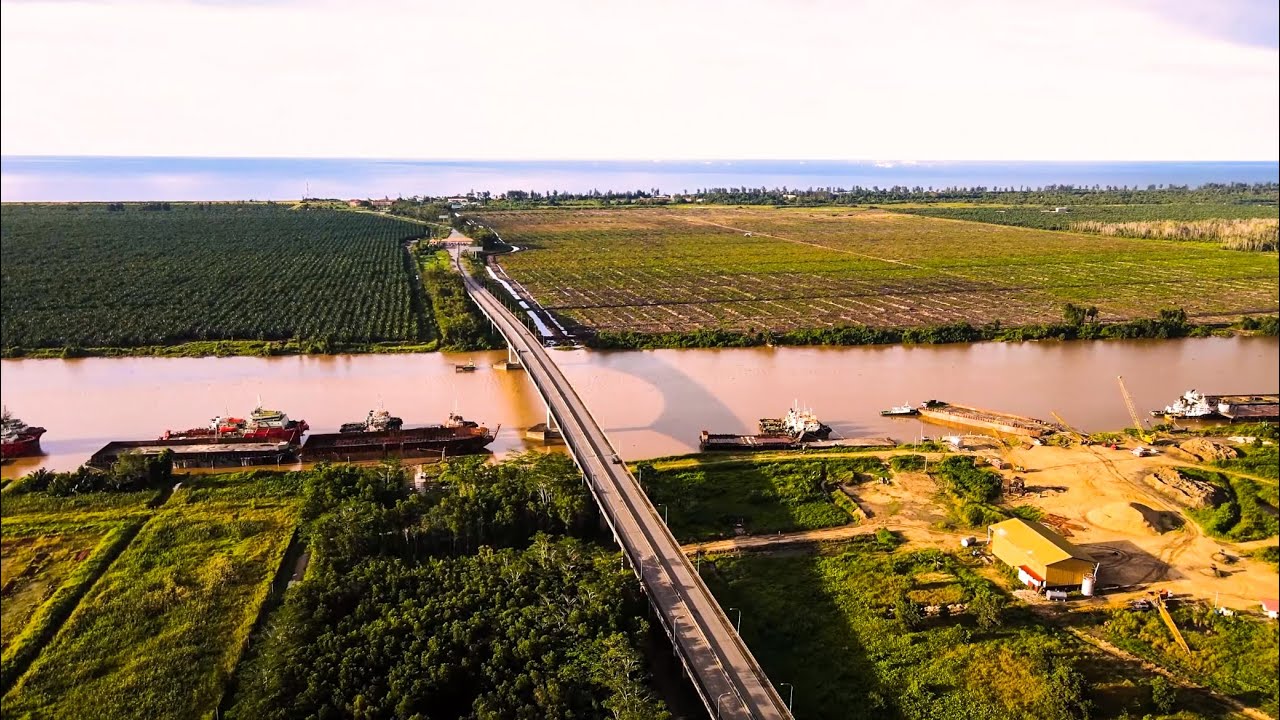 Asean Bridge Kuala Baram Miri | DJI Mavic Air 2 | 4K - YouTube