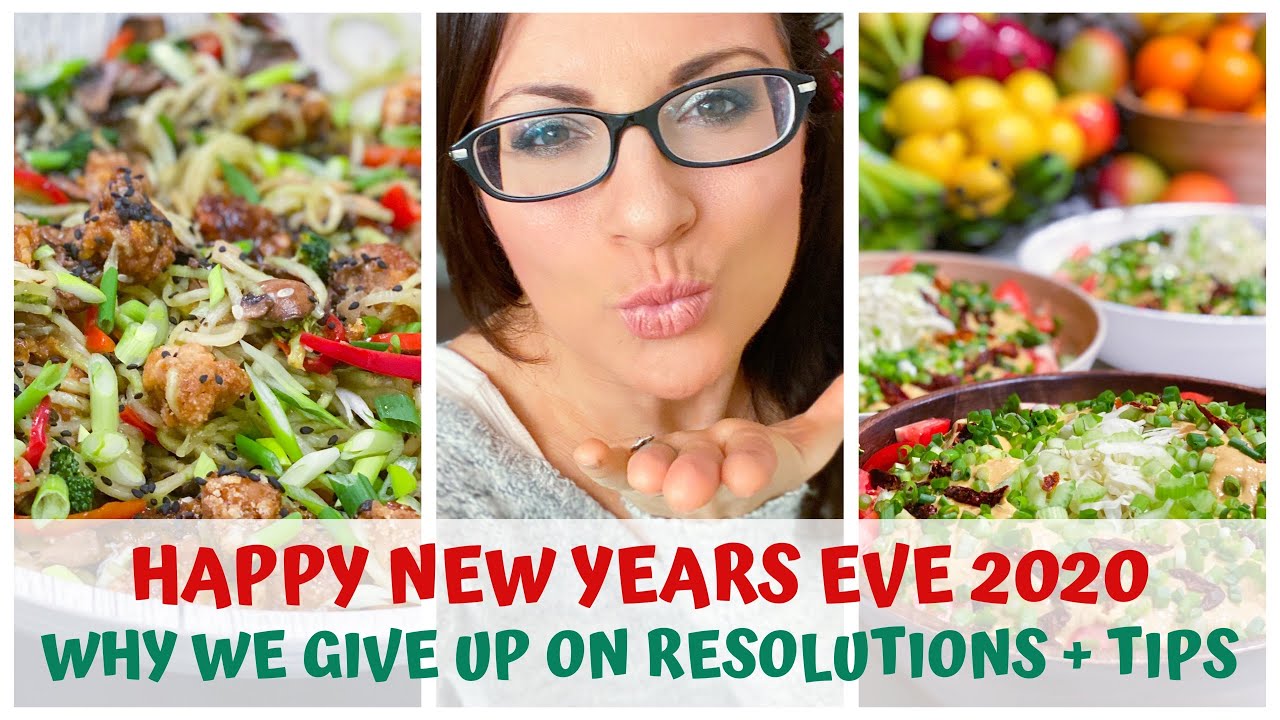 WHY WE GIVE UP ON RESOLUTIONS + TIPS • RAW FOOD VEGAN • HEALTHY DIET ...