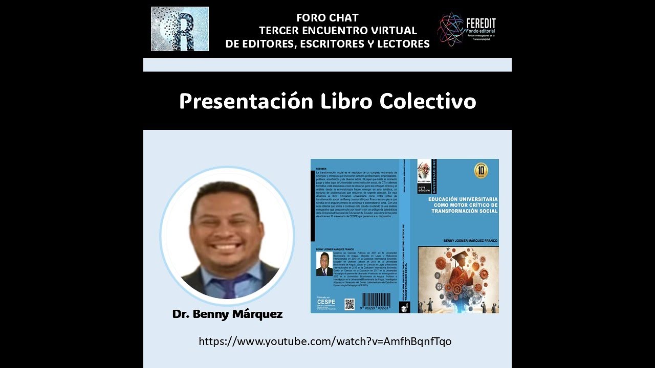 Educación universitaria como motos crítico de transformación social. Dr ...
