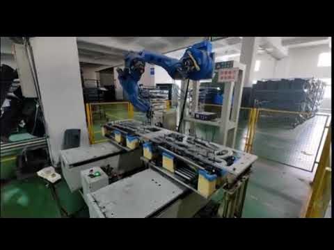Yaskawa robot for ultrasonic welding - YouTube