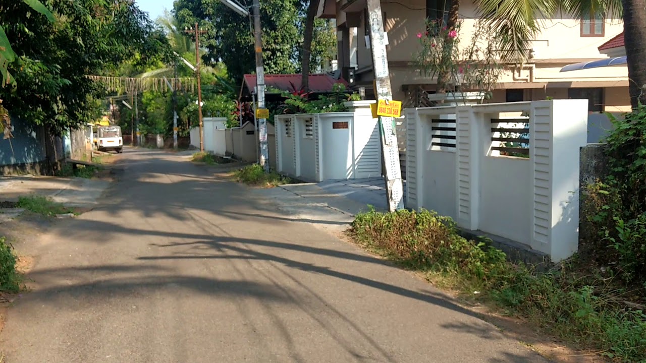 16 cent Plot For Sale at Pudoorkkara,Ayyanthole,Thrissur - YouTube