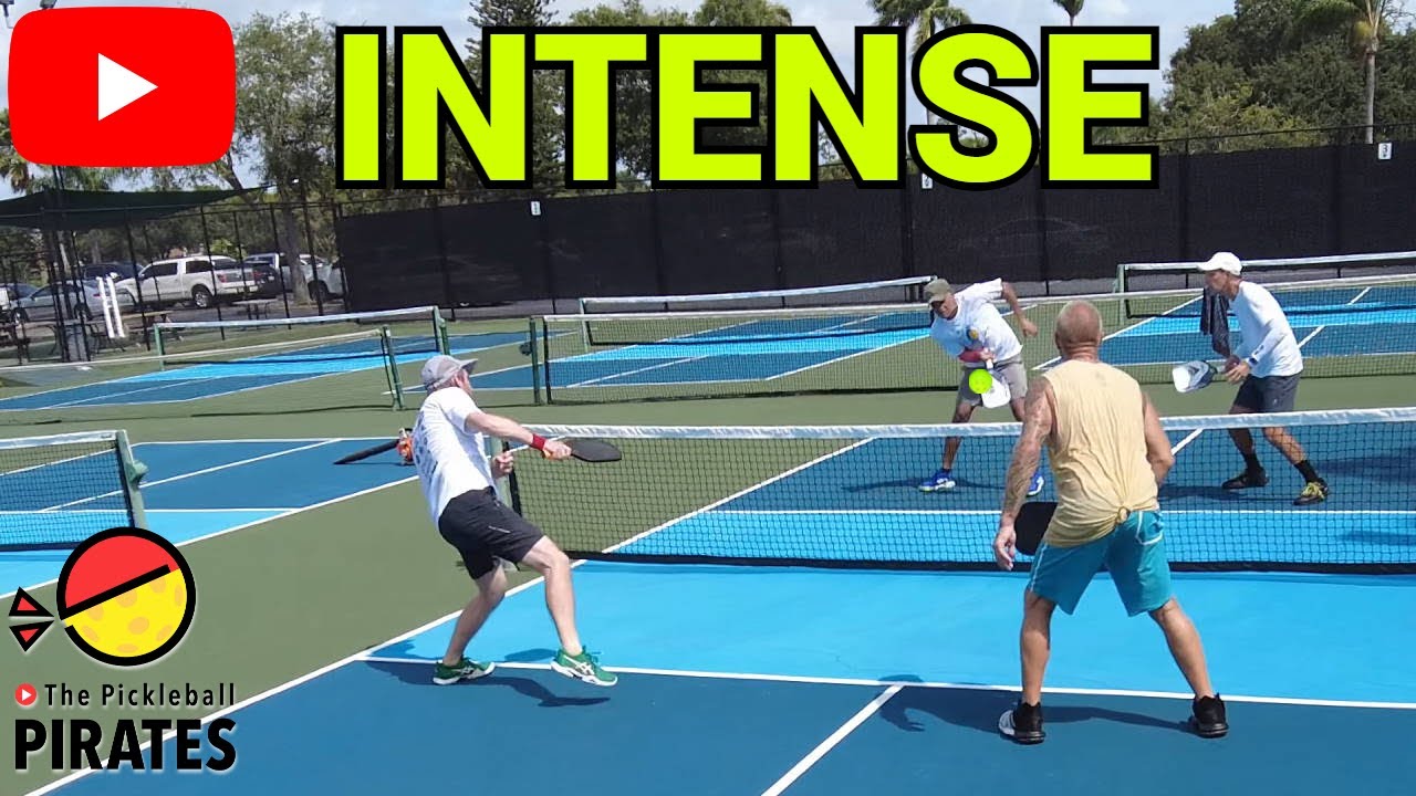 Senior Aggressive Pickleball 5.0 Men's Doubles pre-PPA - YouTube
