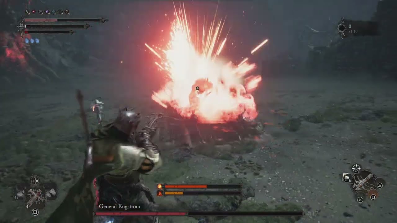 Lords of the Fallen General Engstrom Fight - YouTube
