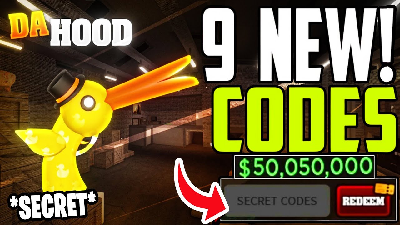 *NEW UPDATE* DA HOOD WORKING CODES 2025! DA HOOD ROBLOX CODES - DH FREE ...