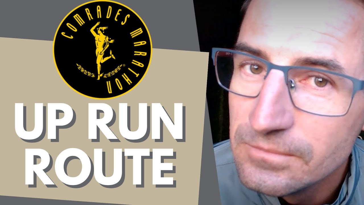 The Comrades Marathon Up Run Route Profile - YouTube