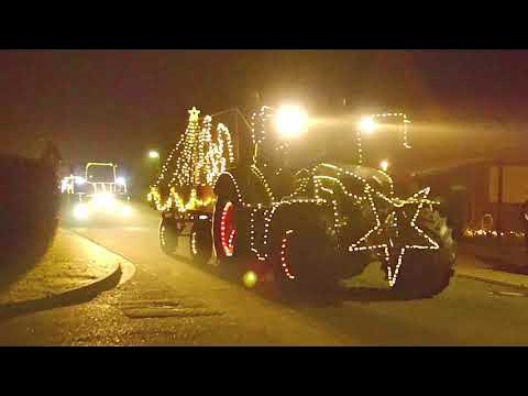 Ein Funken Hoffnung - Trecker Lichterfahrt in Dingden - YouTube