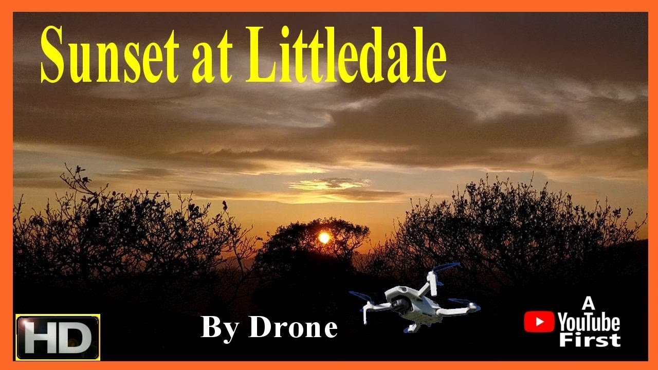 🌅 A Beautiful Sunset at Littledale....Captured by drone 🌅 - YouTube