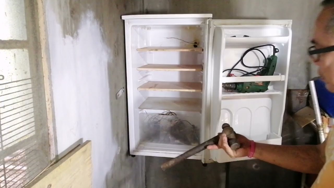 LETS RECYCLE, BROKEN REF TURNS INTO TOOLS CABINET(sirang REF gawin ...