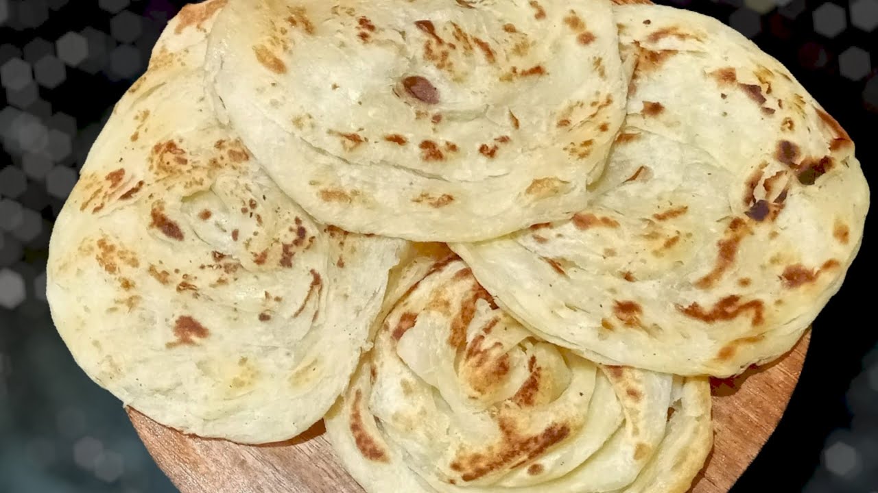 Parotta // Soft Layered Parotta Recipe - YouTube