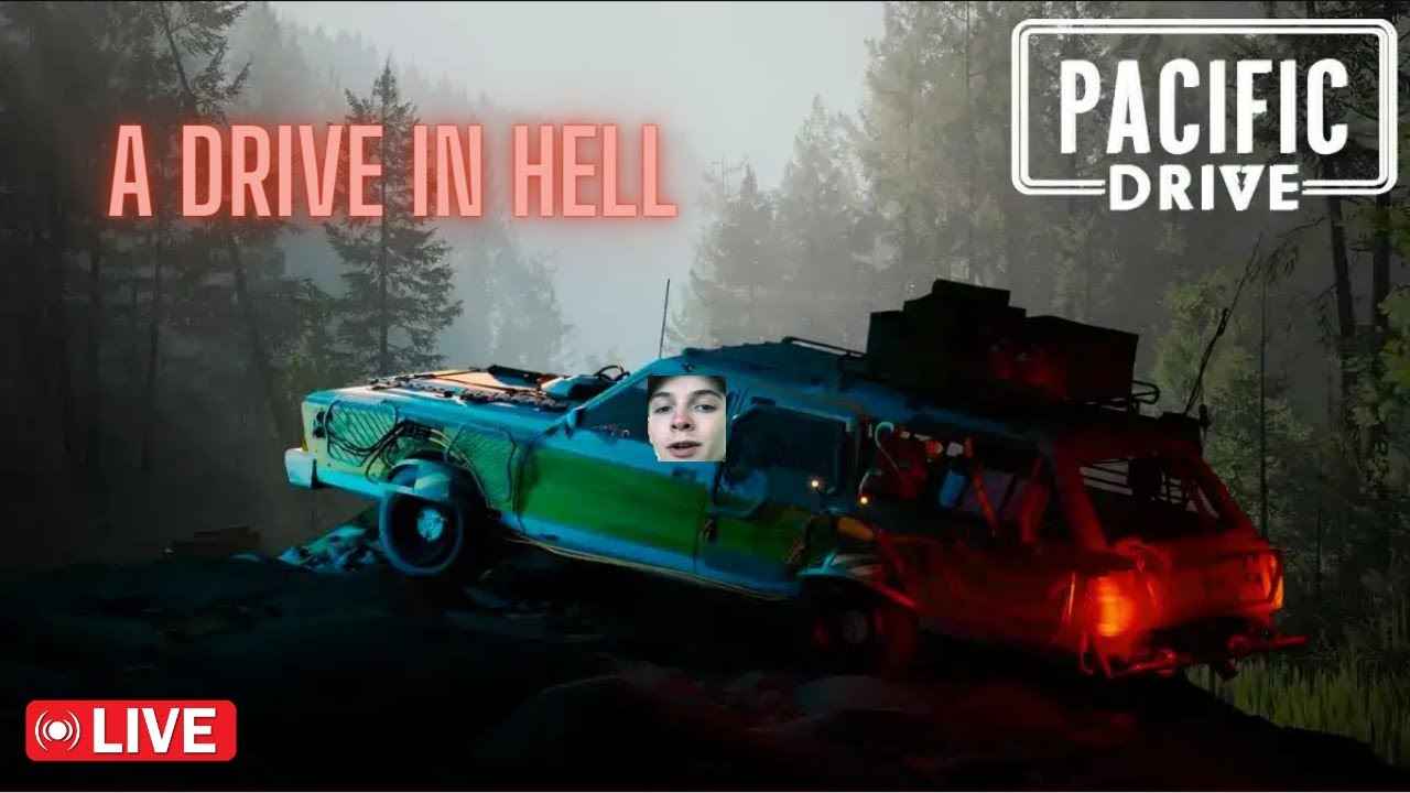 Driving through hell in | Pacific Drive - YouTube