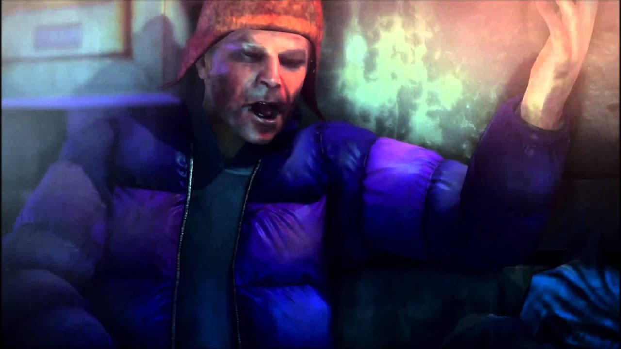 Hitman Absolution: Homeless guy with coffee - YouTube