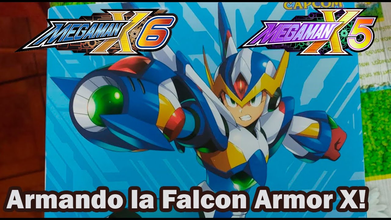 Unboxing y armado: Falcon Armor X (Mega Man X5 / X6) Kotobukiya - YouTube