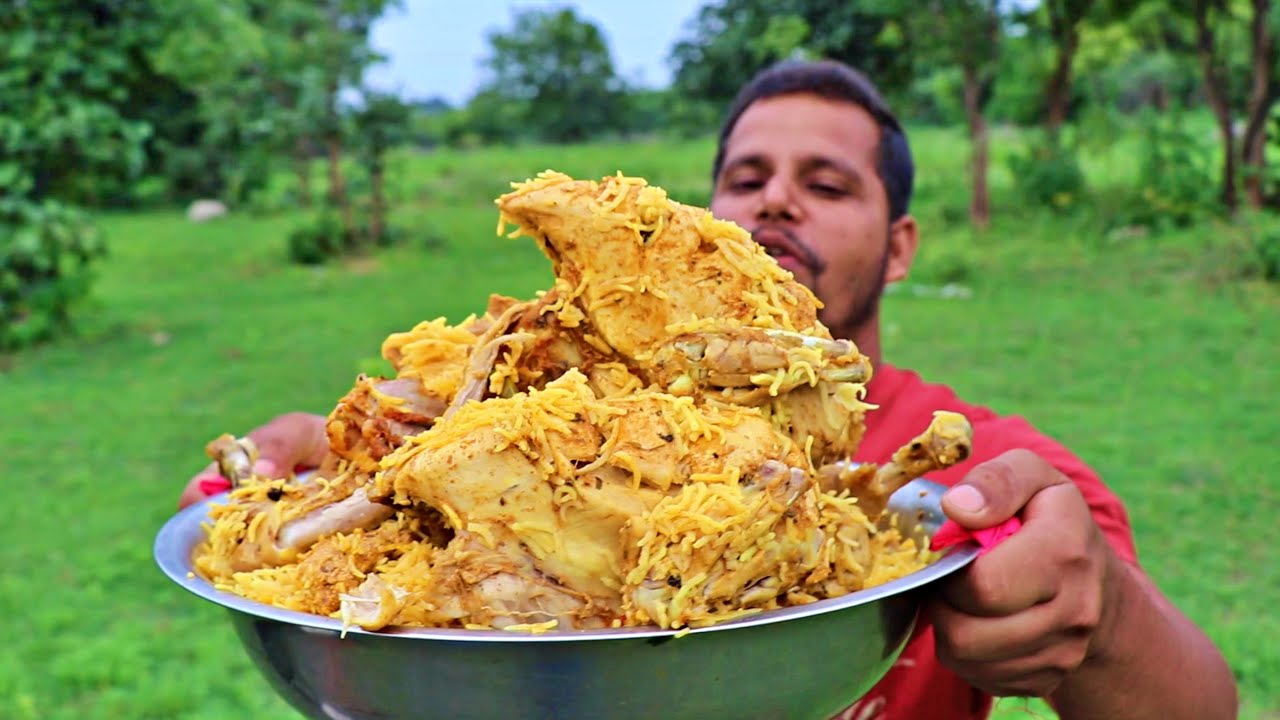 3 Full Murgi Ka Cooker Biryani - YouTube