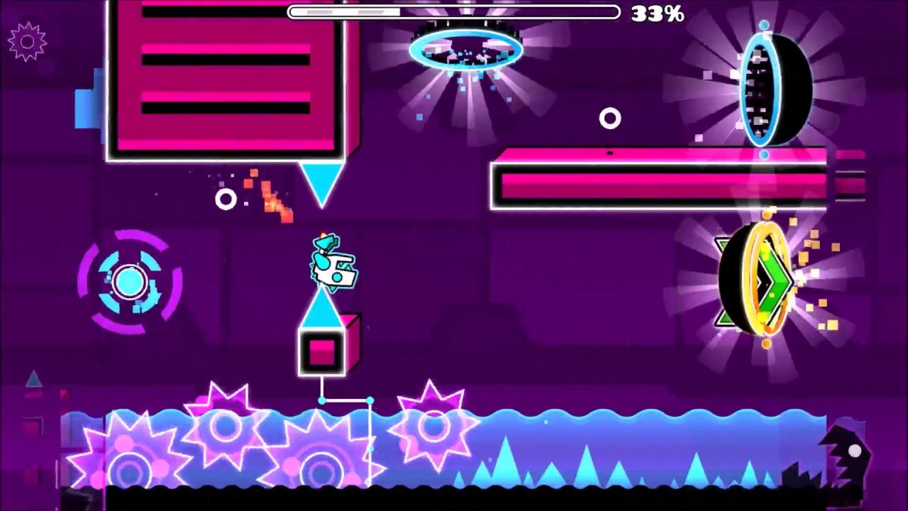 Geometry Dash - Level 20 (Demon), Deadlocked - YouTube
