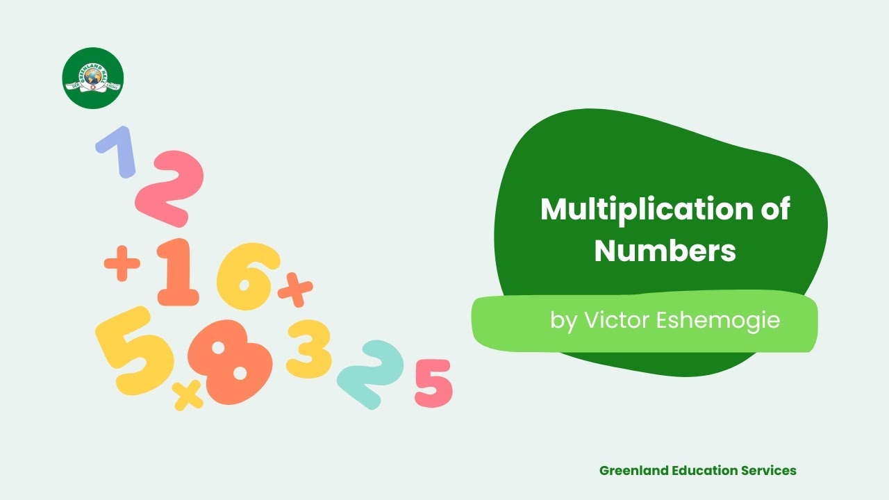 Multiplication of Numbers - YouTube