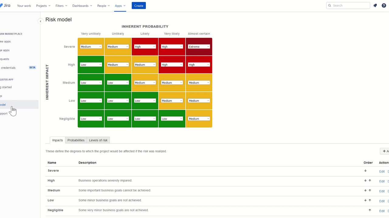 Configuring the Risk Register Application - YouTube