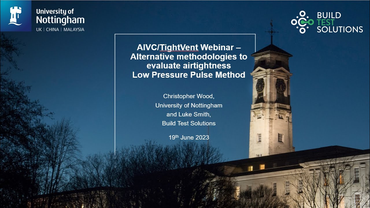 The pulse technique (Christopher Wood, University of Nottingham & Luke ...