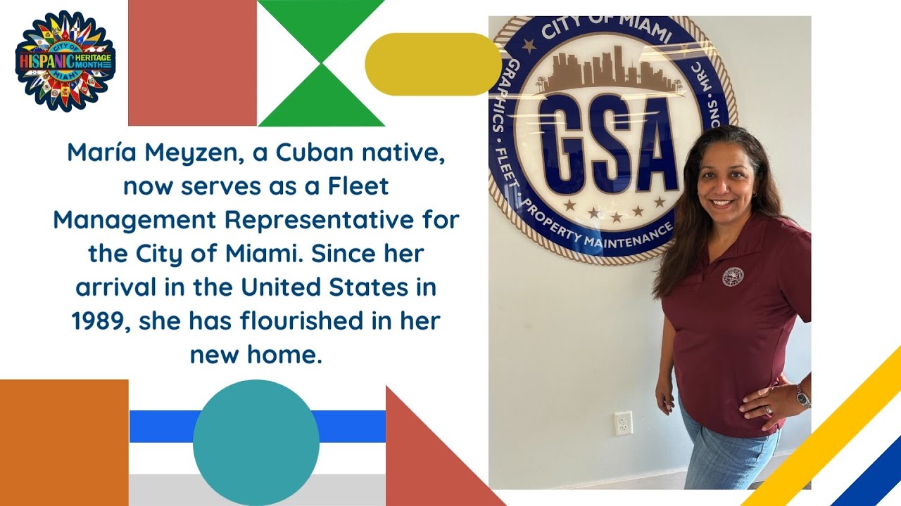 ¡Somos Miami! Celebrating Hispanic Heritage Month: Maria Meyzen - YouTube