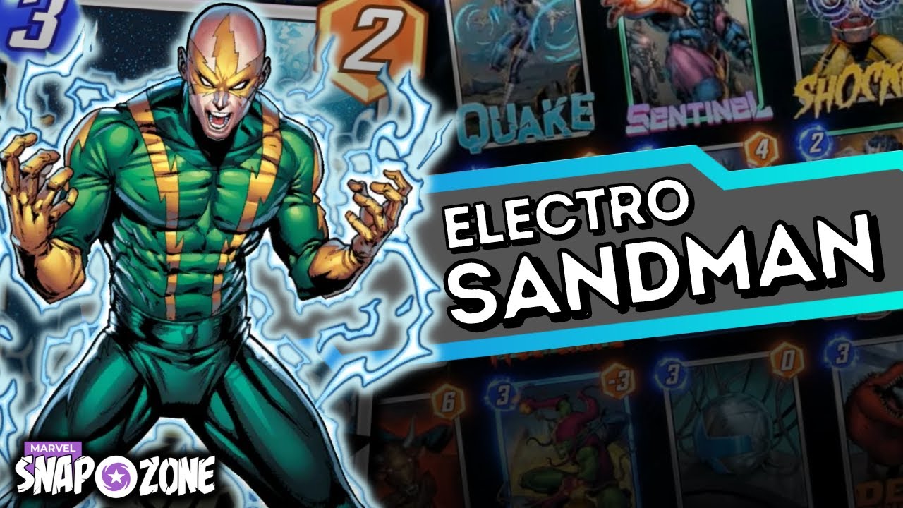 Electro Sandman Shuts Down EVERYONE! | Marvel SNAP Tier List Teaser ...