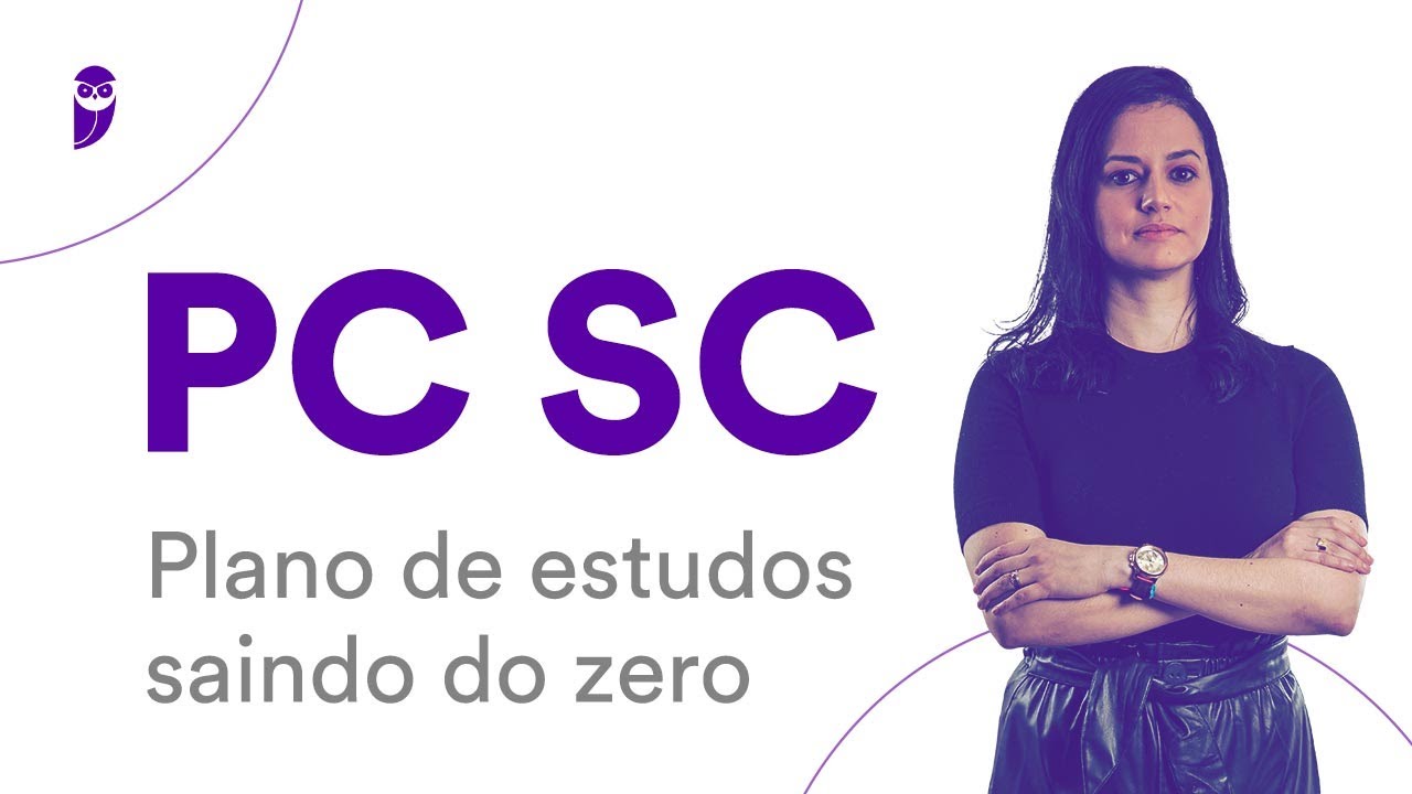 Concurso PC SC: Plano de estudos saindo do zero - YouTube