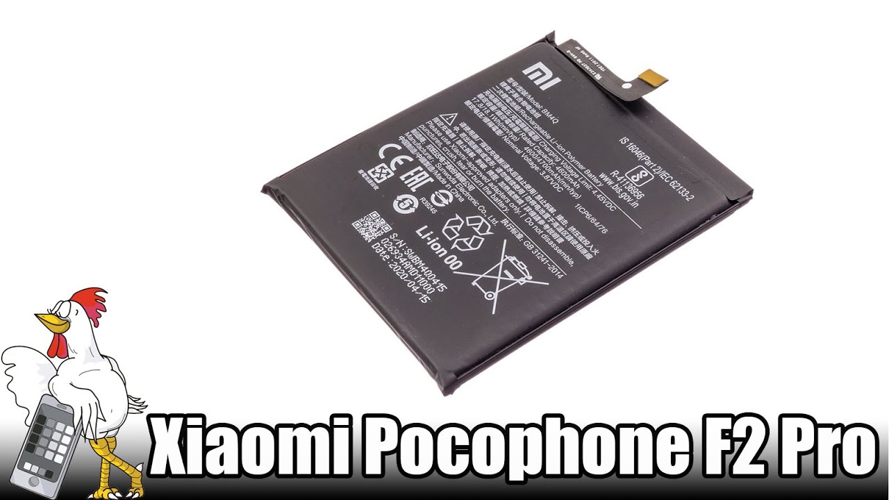 Guía del Xiaomi Pocophone F2 Pro: Cambiar batería - YouTube