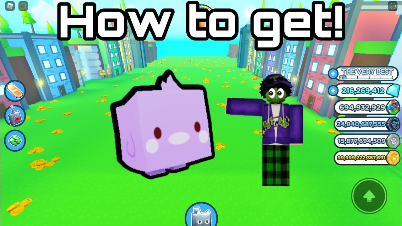 How to get the Purple Marshmallow Chick In Pet Simulator X - YouTube