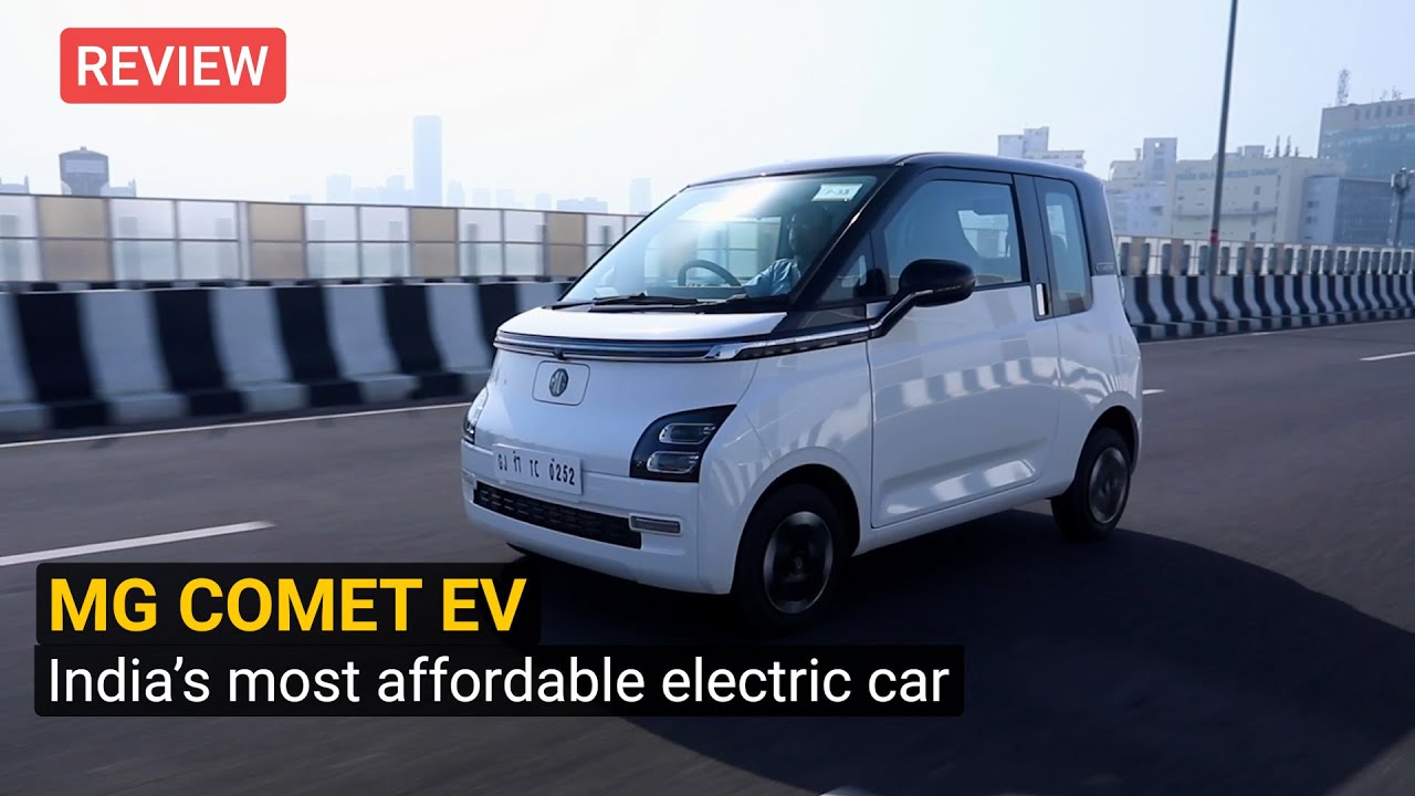 MG Comet EV: First Drive Review - YouTube