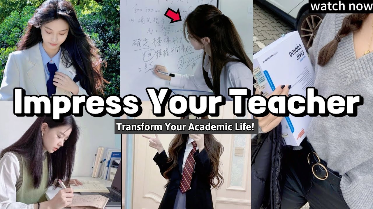 How To Make A Positive Impression On Your Teacher 👩‍🏫‍🌹Be An Ideal ...