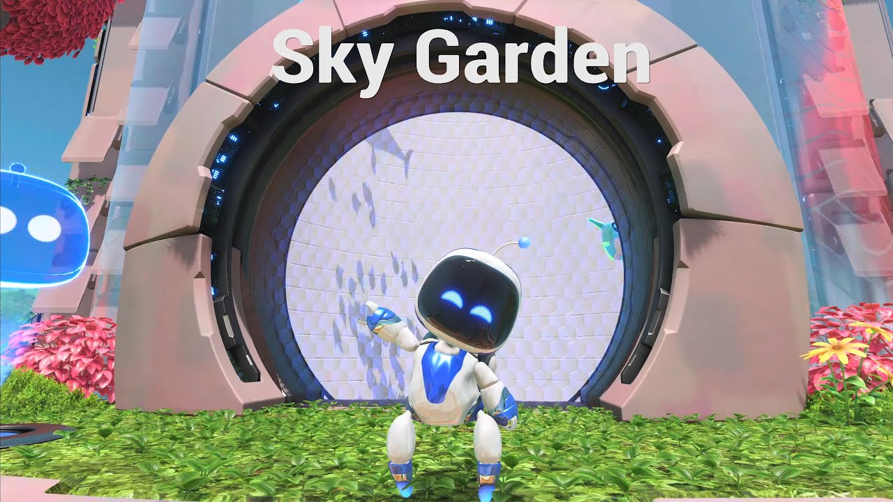 Astro Bot | SKY GARDEN Walkthrough Part 2 | PS5 Gameplay - YouTube